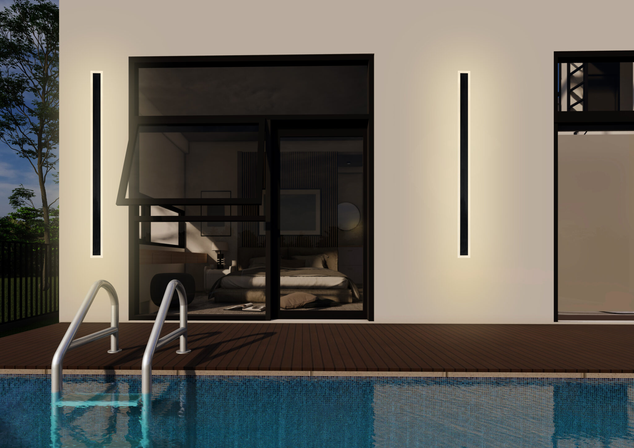 Brilliant Lighting - Hendrick LED Wall Light | Gemcell